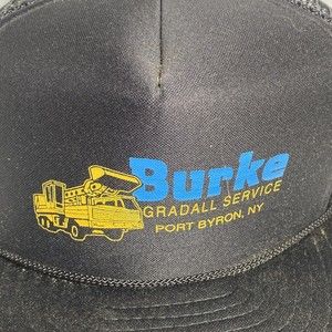 OTTO | Accessories | Vintage Burke Gradall Port Byron Ny Trucker Hat ...